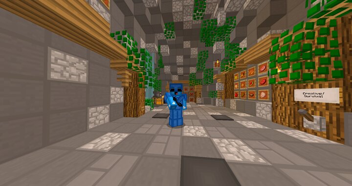 TechnoBlue Minecraft Texture Pack