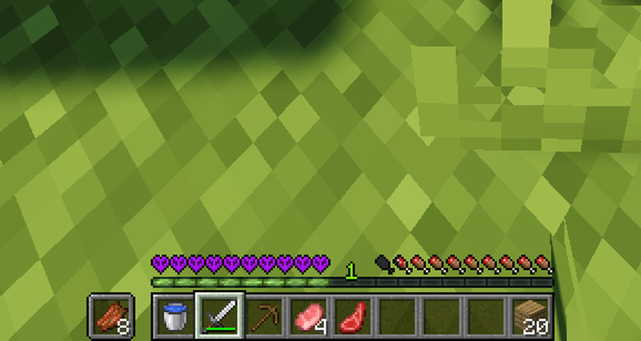 Purple Hearts 1.16.1 Minecraft Texture Pack