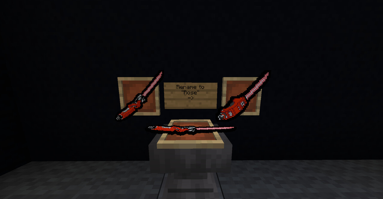 No More Heroes 2, Beam Katana Set REDUX Minecraft Texture Pack