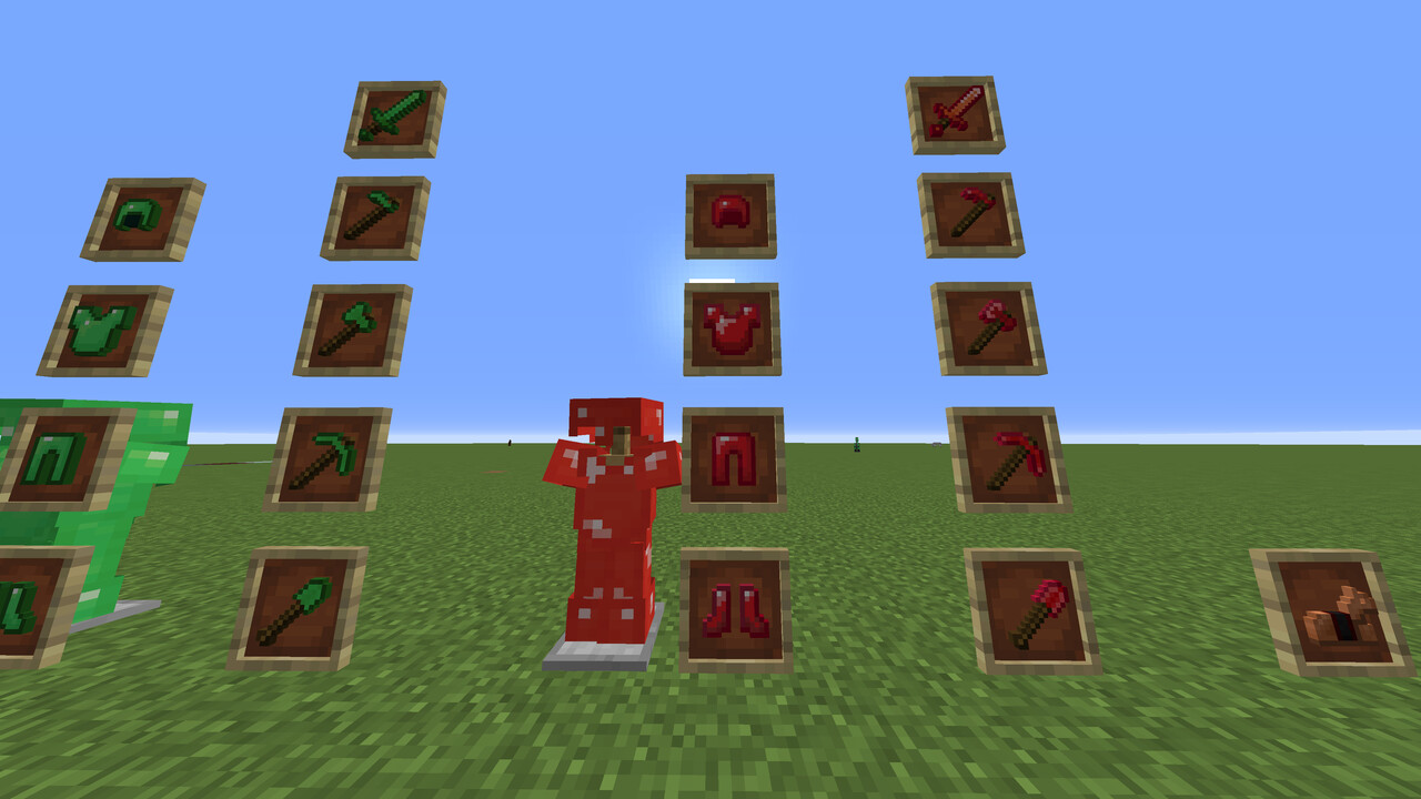 Gems rubies amethysts emeralds and copper Minecraft Texture Pack