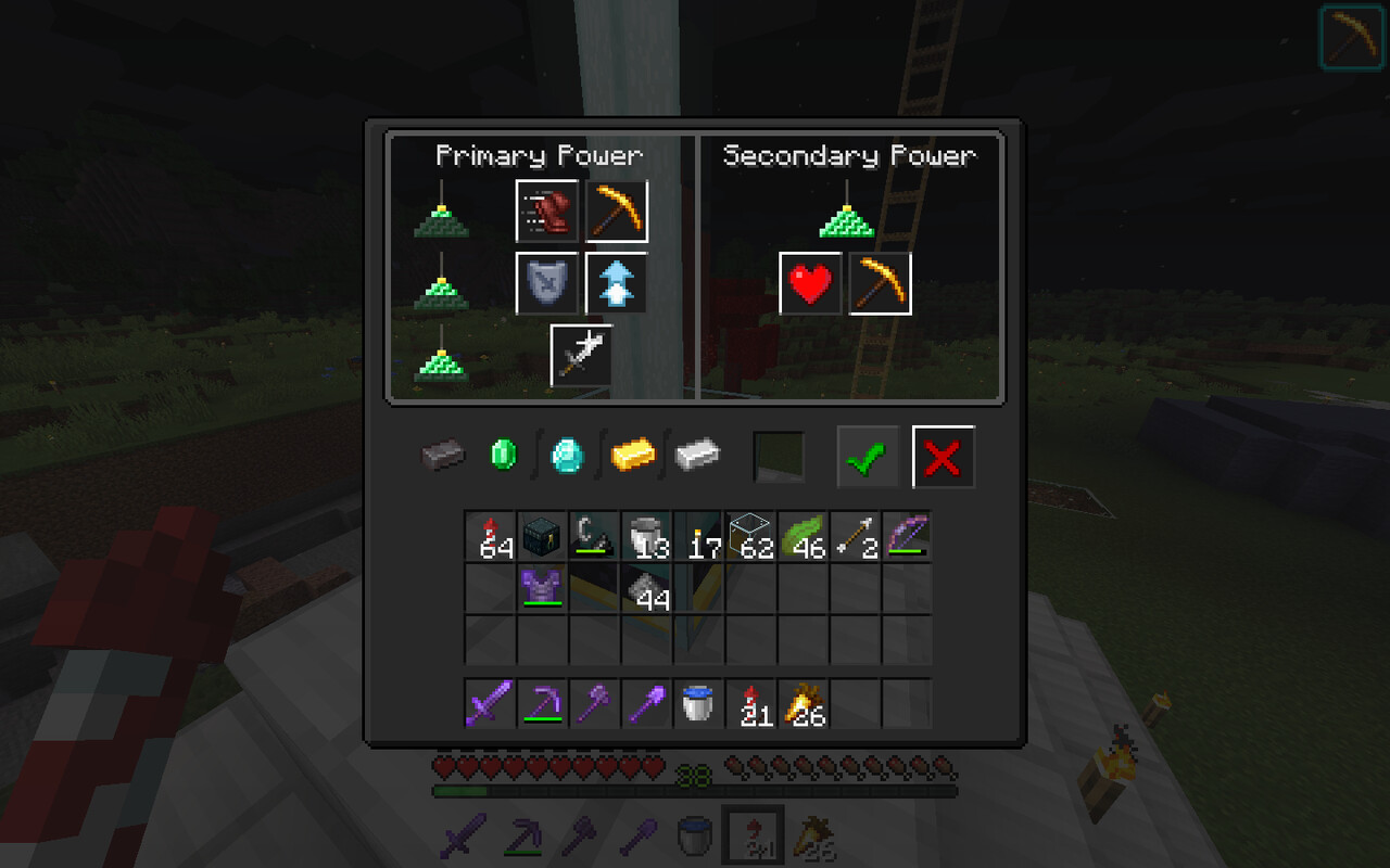 Dark mode Minecraft Texture Pack