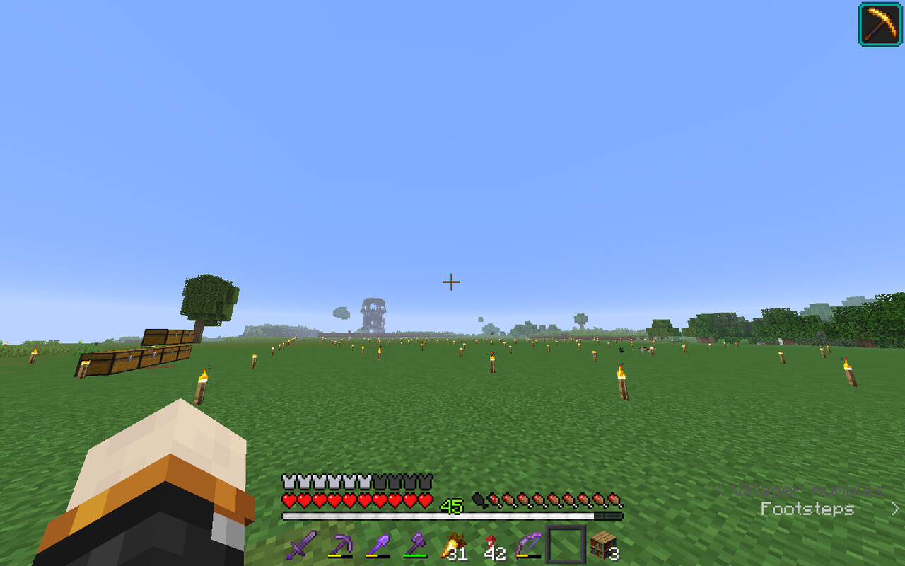 Dark mode Minecraft Texture Pack