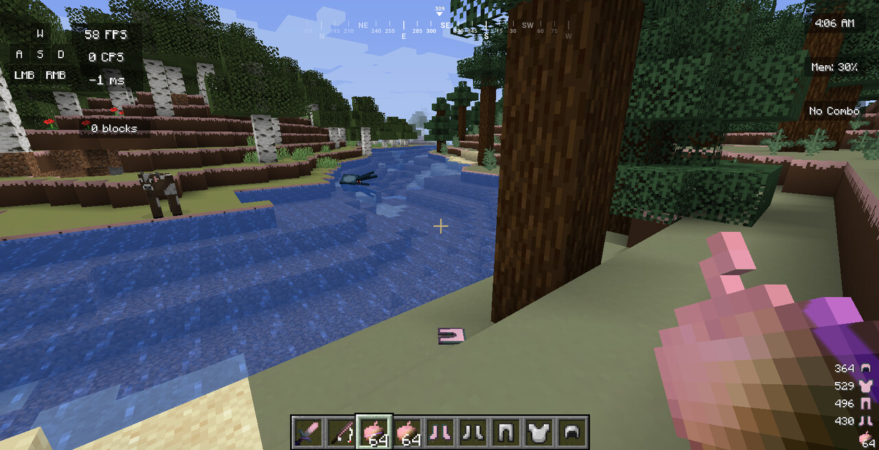 PvP Bedwars Skywars 1.8 Pink Perfection Minecraft Texture Pack