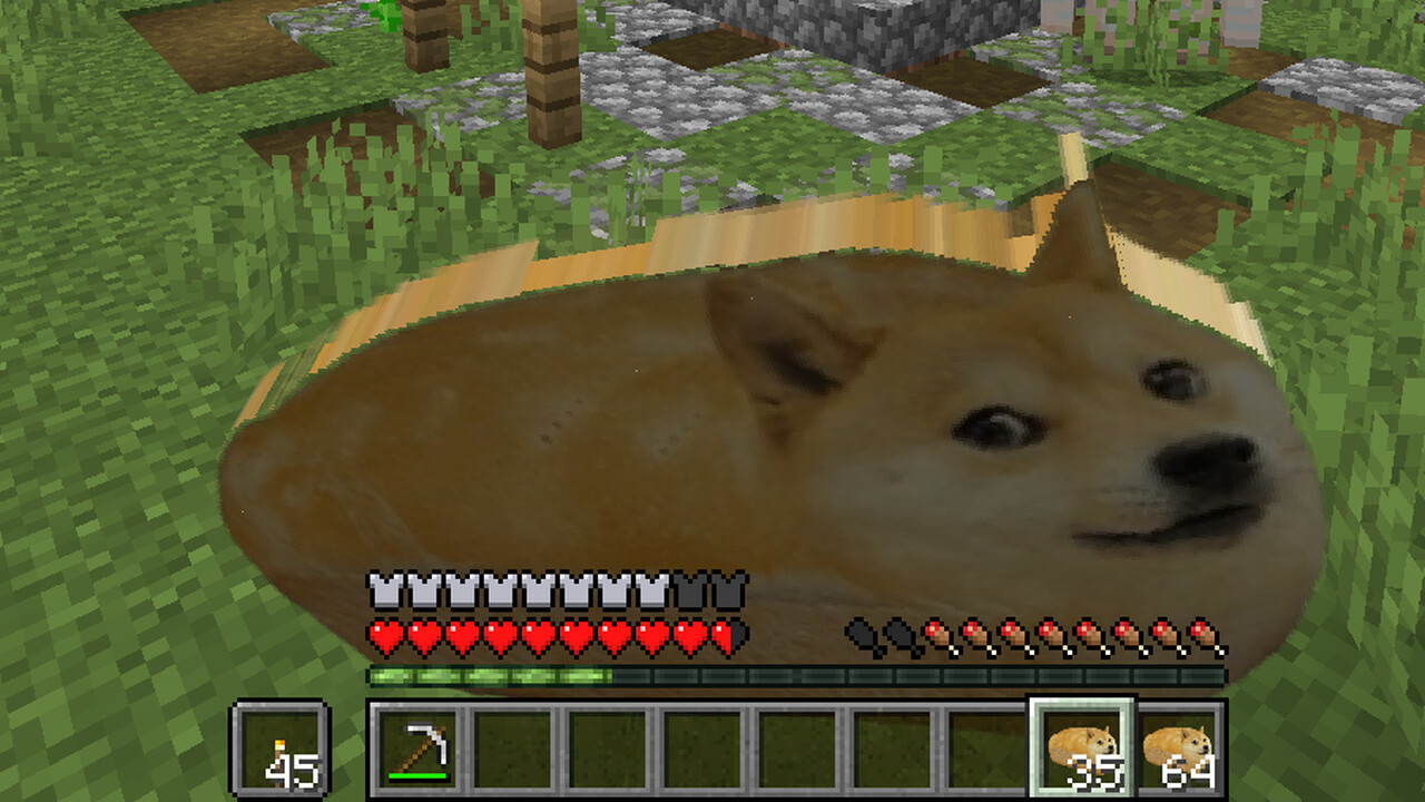 Doge Diamond 2: Electric Boogaloo Minecraft Texture Pack