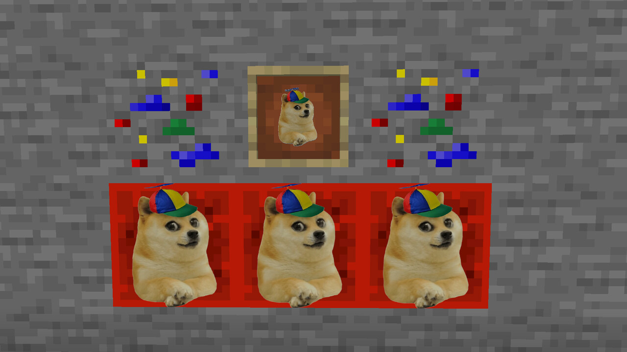 Doge Diamond 2: Electric Boogaloo Minecraft Texture Pack