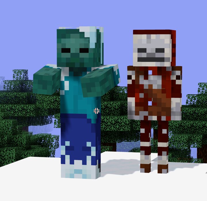 Minecraft Dungeons: Armored Mobs Minecraft Texture Pack