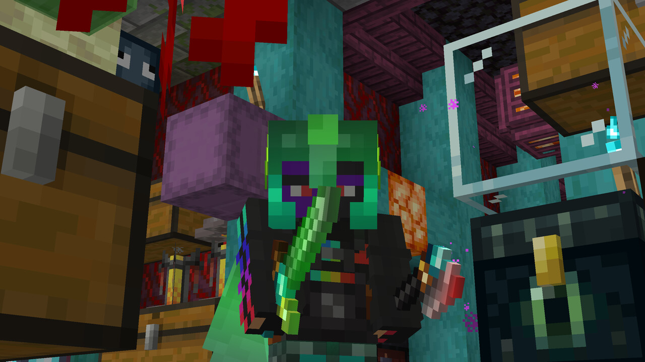 SUBTLE RAINBOW ENCHANT GLINT Minecraft Texture Pack