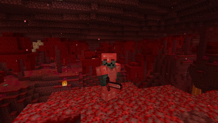 Red Netherite Minecraft Texture Pack
