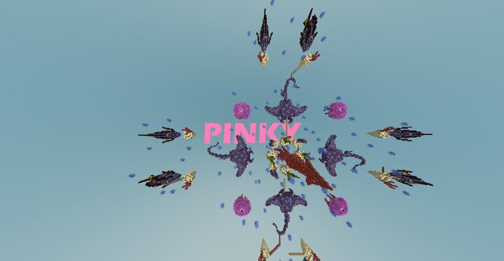 MOXERCRAFT 1.1.0 PINK - Pinky - Minecraft Texture Pack