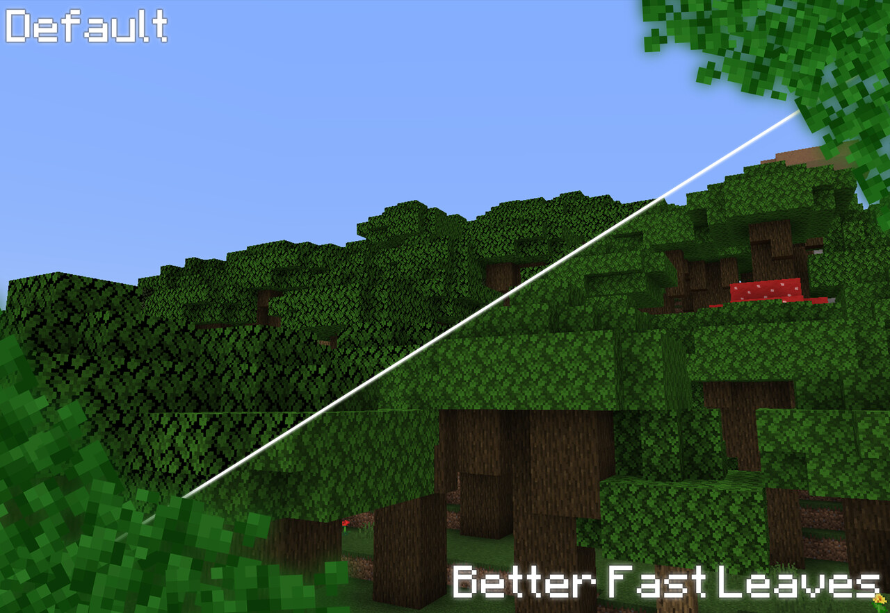 Improved "fast" leaves textures [1.15] Minecraft Texture Pack
