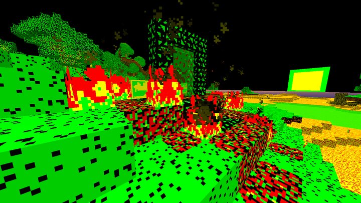 Minecraft - DOS Edition (Warm Palette) Minecraft Texture Pack