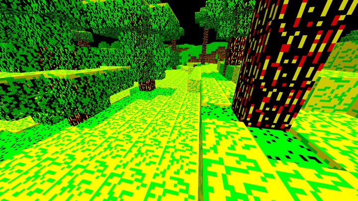 Minecraft - DOS Edition (Warm Palette) Minecraft Texture Pack