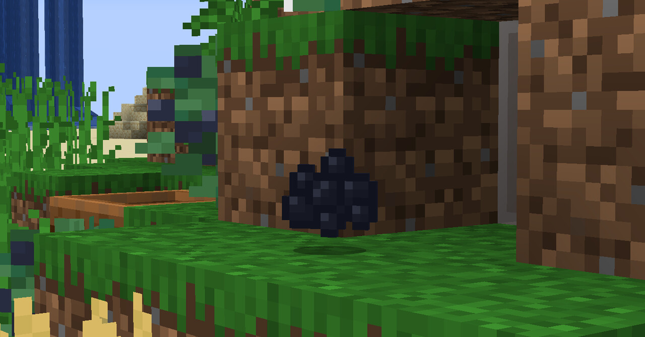 Sweet Berries to Blueberries Minecraft Texture Pack