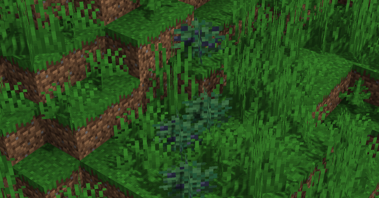 Sweet Berries to Blueberries Minecraft Texture Pack