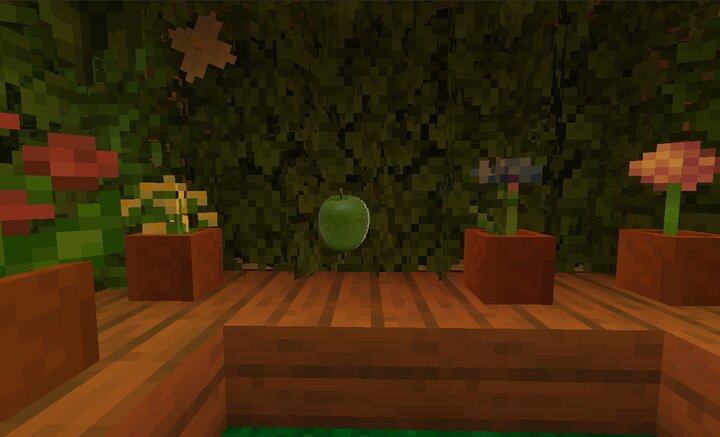 Realistic Green Apple - Реалистичное Зелёное Яблоко [1.14.4] [128x128 ...