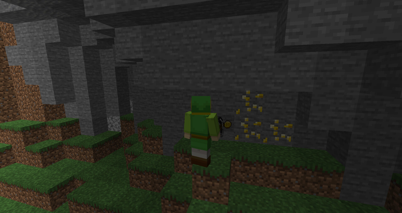 Emeralds to Mine coins Minecraft Texture Pack