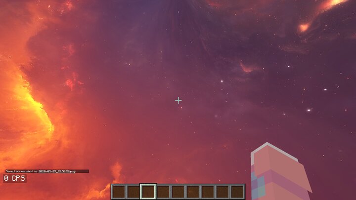 Volcanic Beauty Sky (custom night sky overlay!) Minecraft Texture Pack