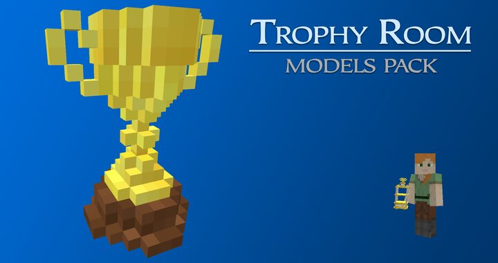 Trophy Room [Models Pack] Minecraft Texture Pack