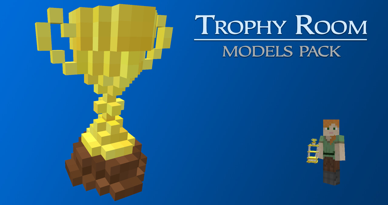 Trophy Room [Models Pack] Minecraft Texture Pack