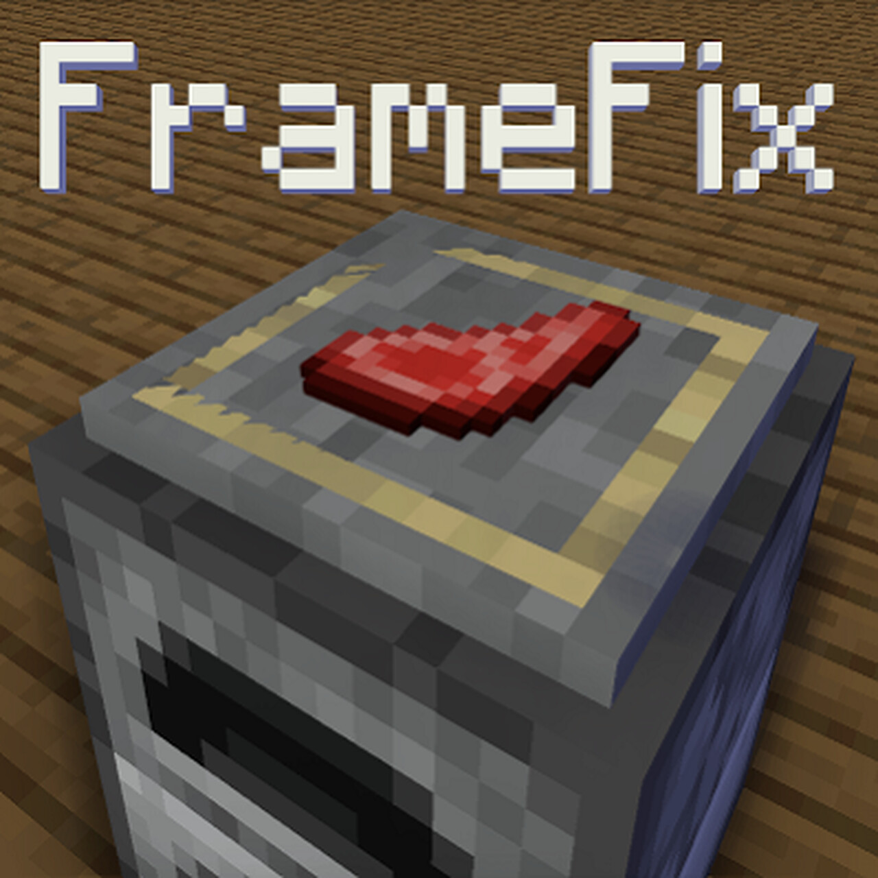 Fixing a bold frame Minecraft Texture Pack