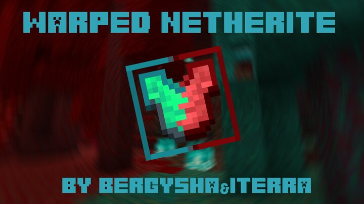 Warped Netherite Minecraft Texture Pack