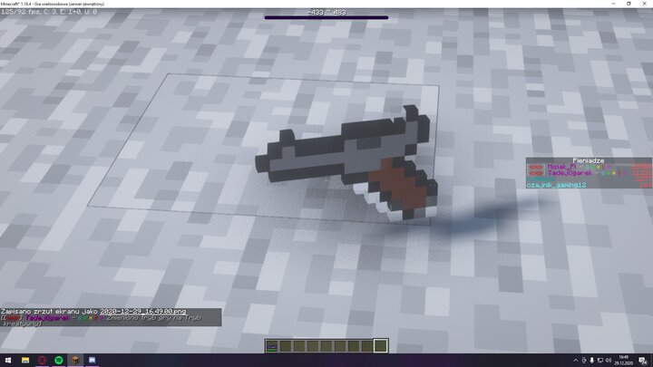 Gun Bow Minecraft Texture Pack