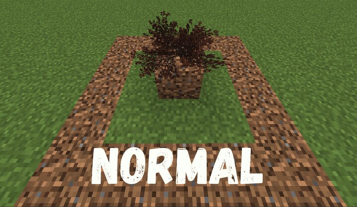 Realistic dead bush! Minecraft Texture Pack