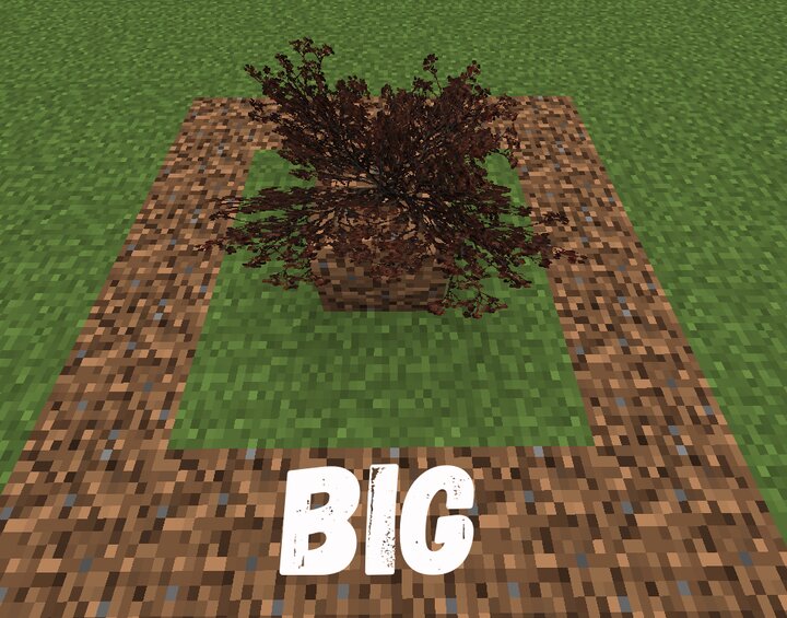 Realistic dead bush! Minecraft Texture Pack