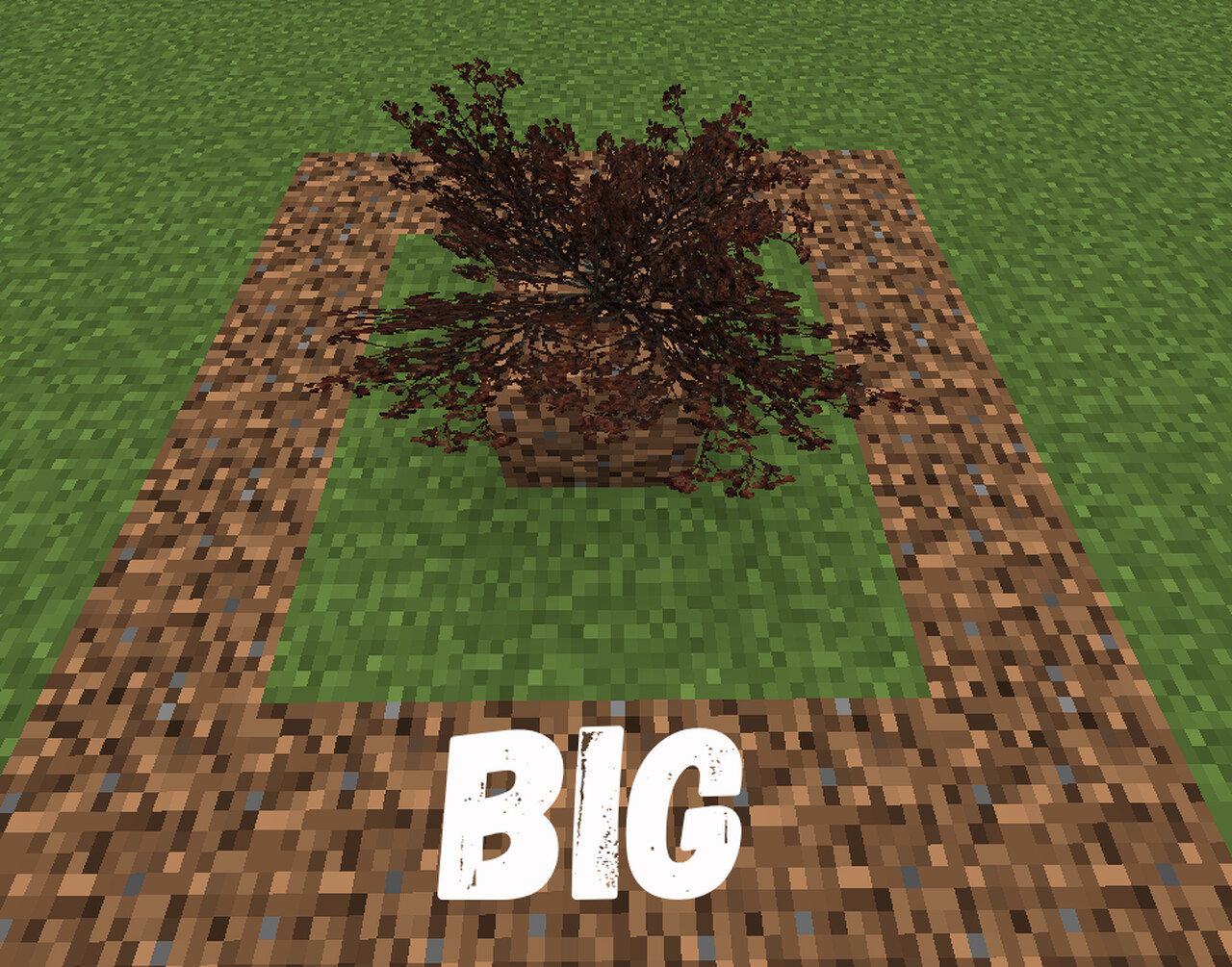 Realistic dead bush! Minecraft Texture Pack