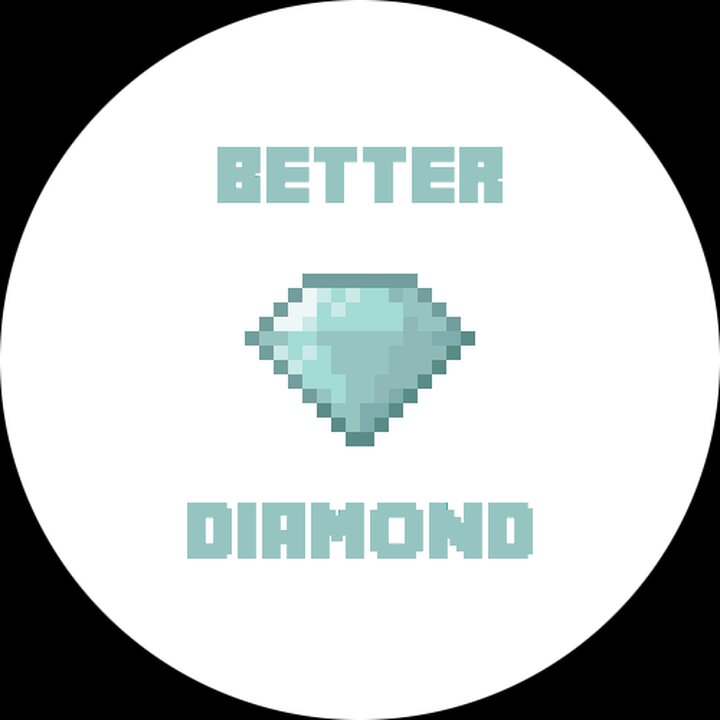 Better diamond (realistic color) Minecraft Texture Pack