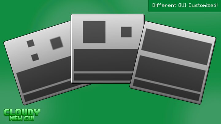 Cloudy's New GUI Minecraft Texture Pack