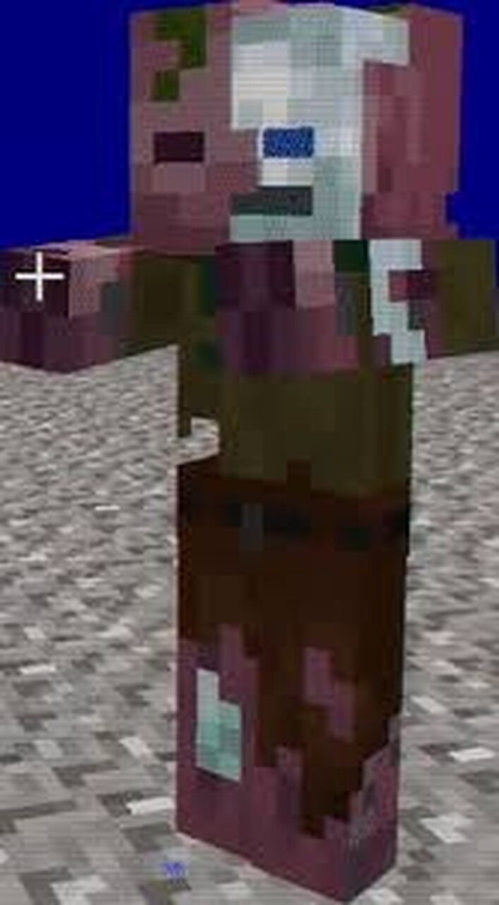 Beta Drowned Restored Minecraft Texture Pack