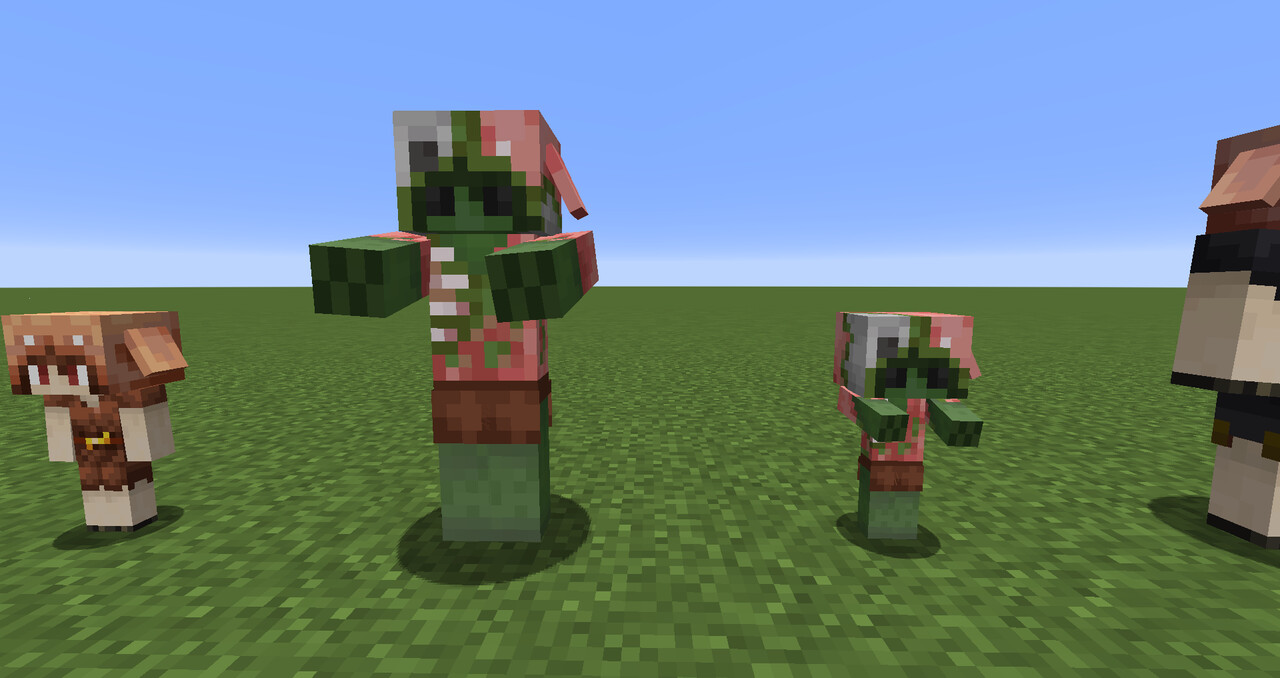 Piglin-Chan Minecraft Texture Pack