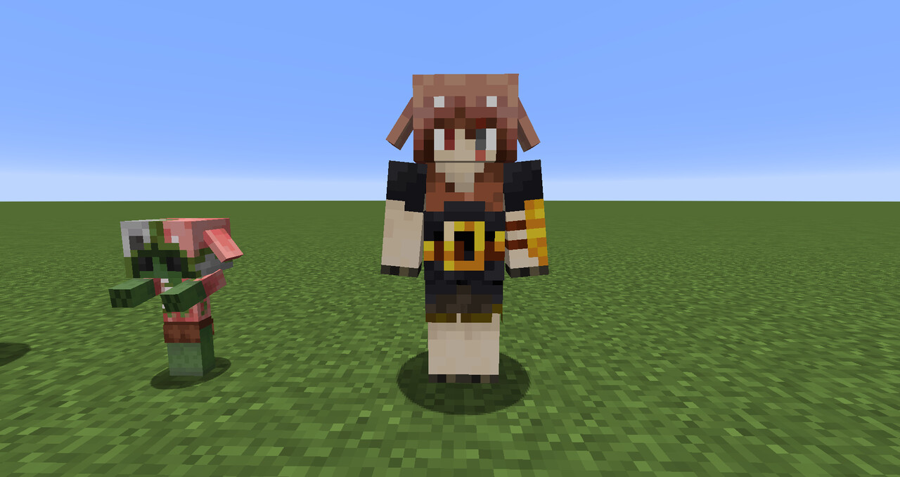 Piglin-Chan Minecraft Texture Pack
