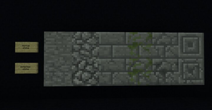 Better Infested Stone (Classic) Minecraft Texture Pack