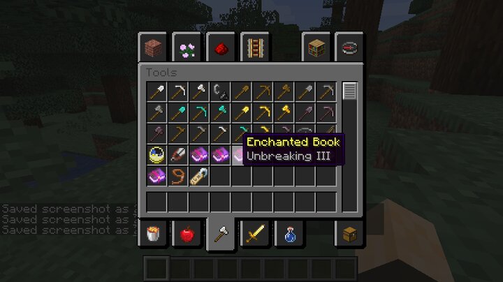 Dark Mode Minecraft Texture Pack