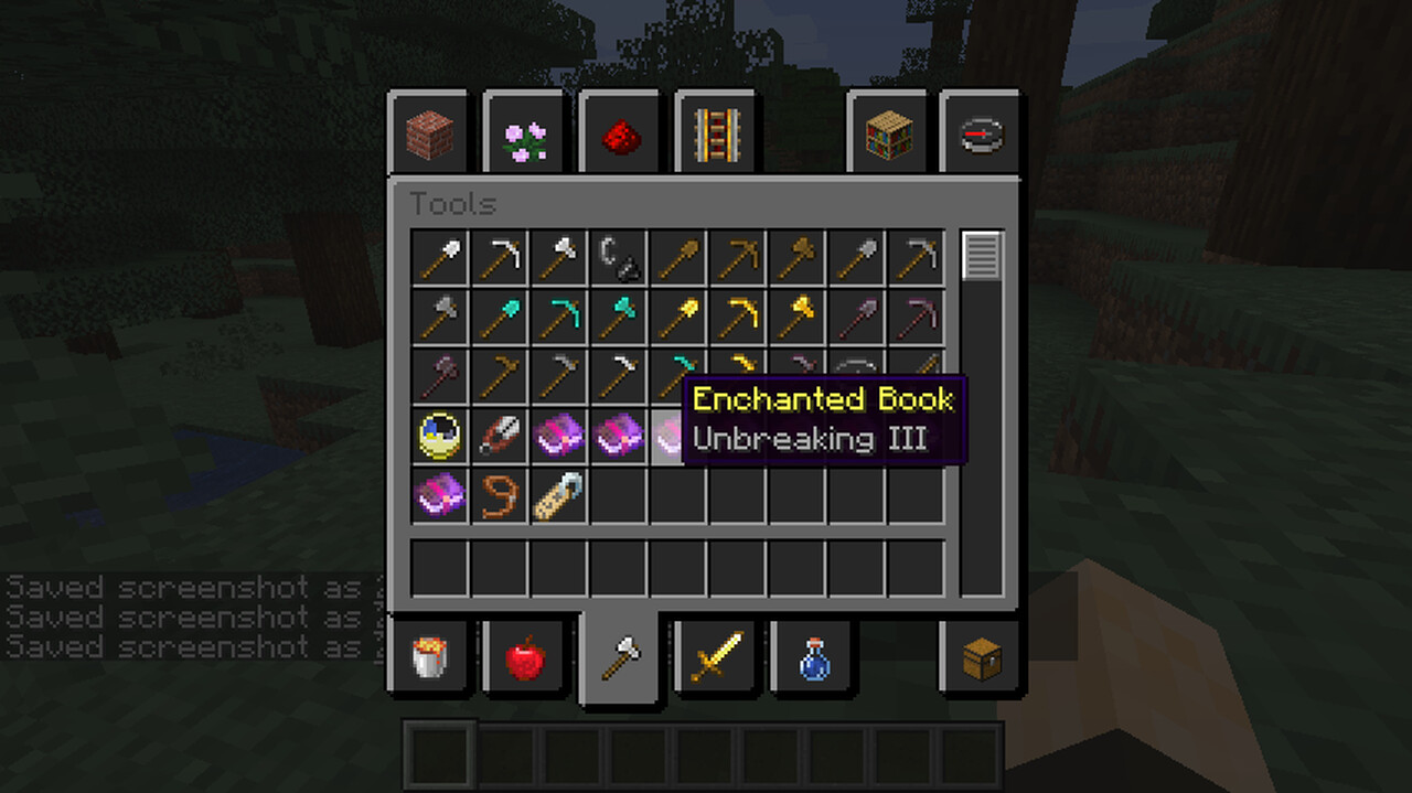 Dark Mode Minecraft Texture Pack