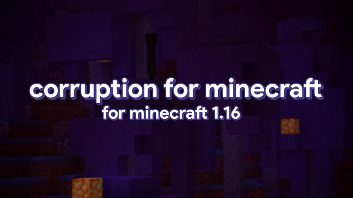 Corruption in Minecraft Minecraft Texture Pack