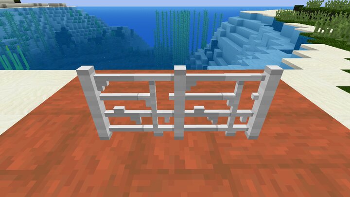 Manilla Iron Bars Minecraft Texture Pack
