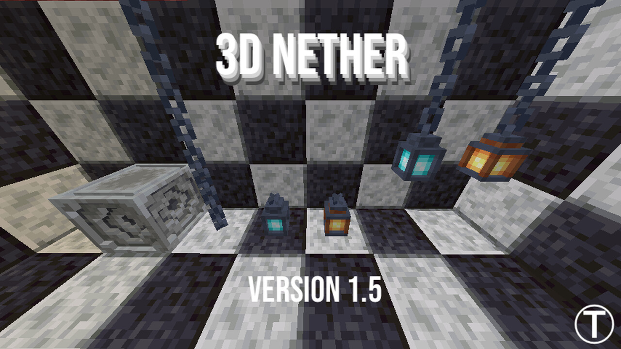3D Nether - V-1.7 1.17+ Minecraft Texture Pack