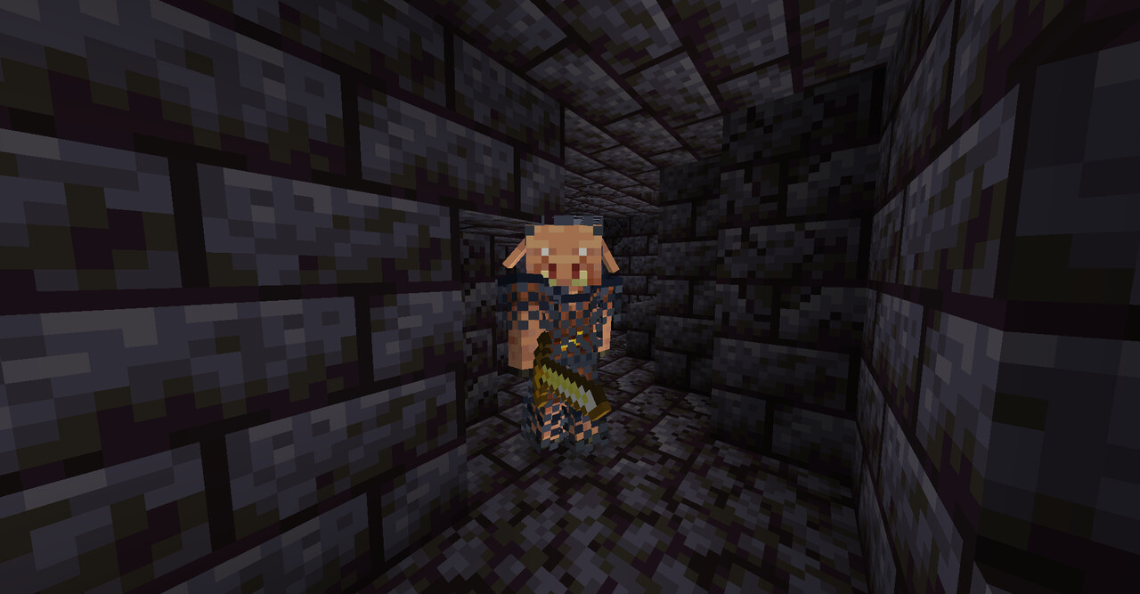 Dark Chainmail -- Captain's Vanilla Tweaks Minecraft Texture Pack