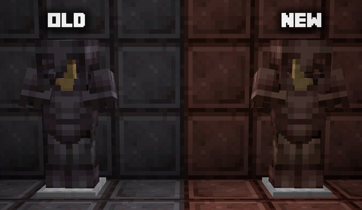 Better Netherite Minecraft Texture Pack