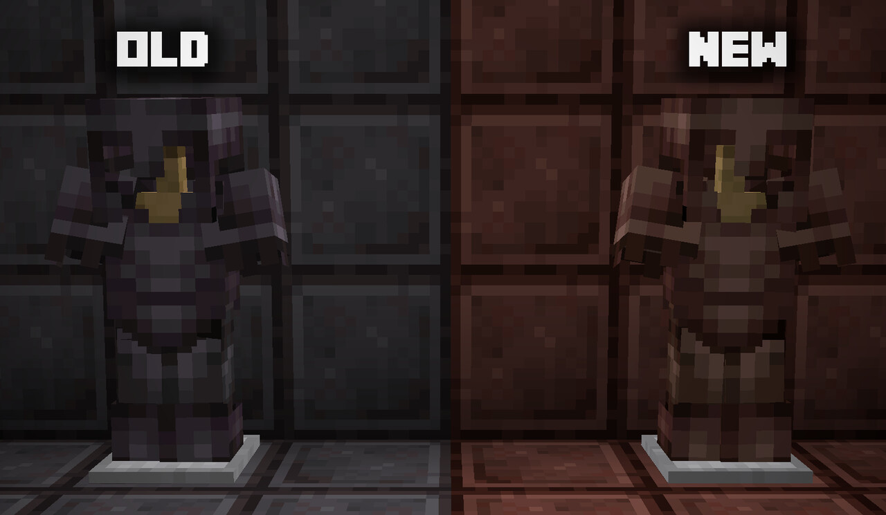 Better Netherite Minecraft Texture Pack