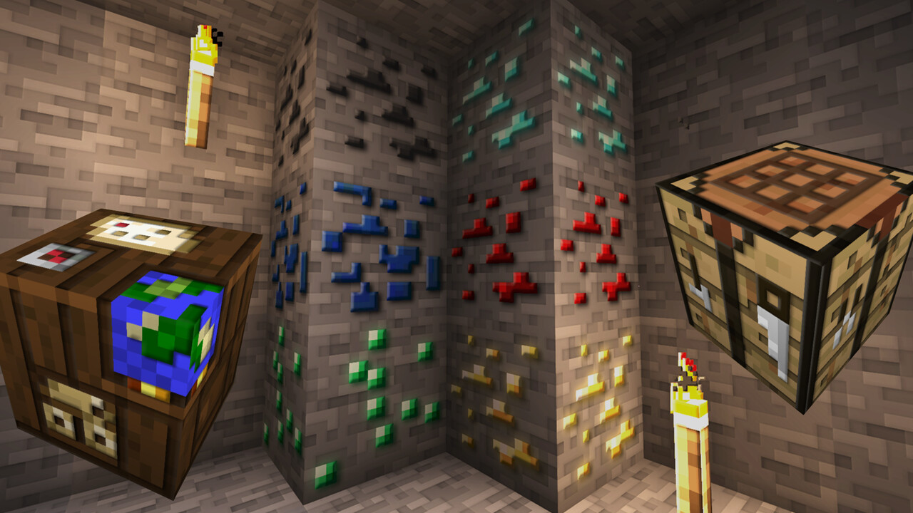 Vanilla 3D Layers 128x Minecraft Texture Pack