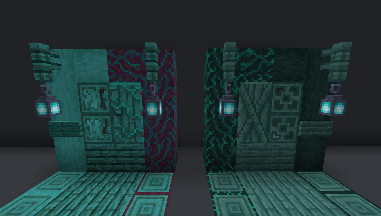 Enhanced Nether Planks Minecraft Texture Pack