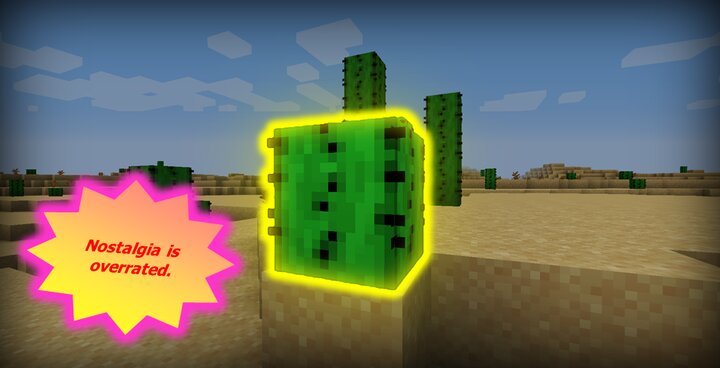 Old Cactus Minecraft Texture Pack