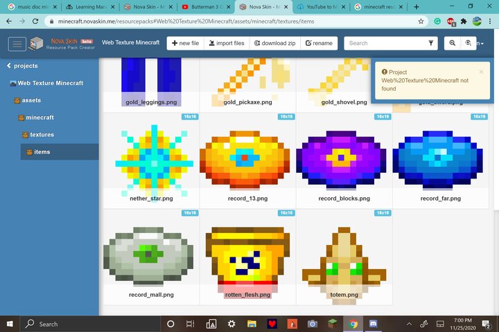 Web Texture Pack V1.2 Minecraft Texture Pack