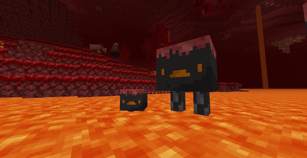 Strider Golem Minecraft Texture Pack