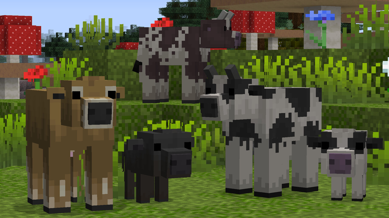 Better cows Minecraft Texture Pack