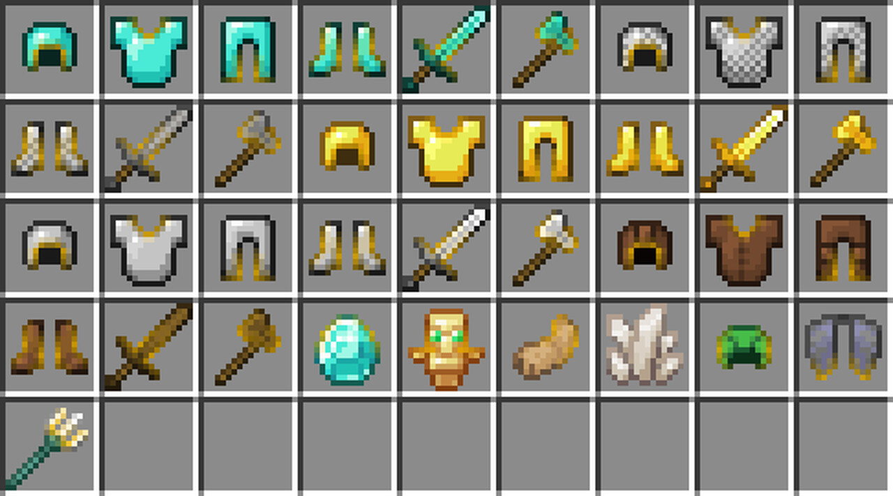 RPG Loot Add-on Minecraft Texture Pack